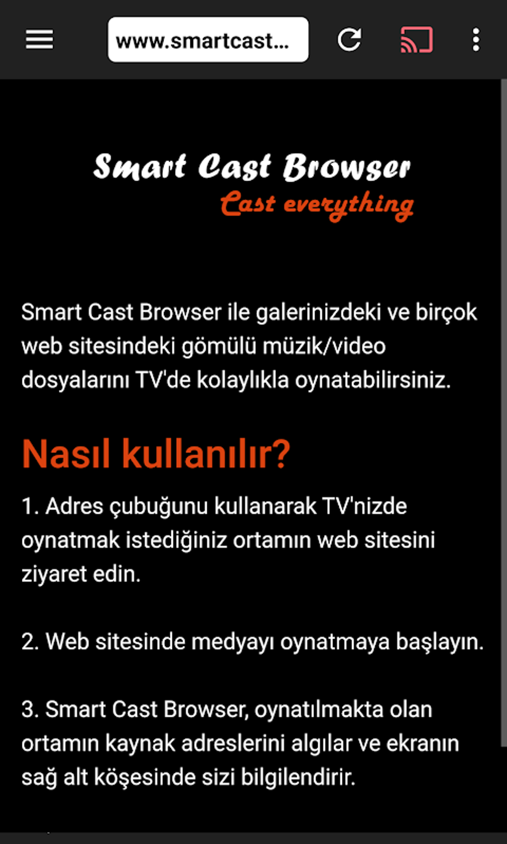 Smart Cast Browser APK for Android - Download
