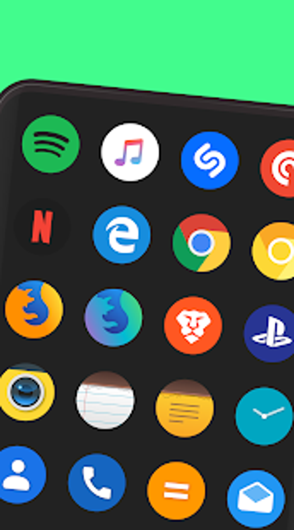 Android 용 Mono Icon Pack - 다운로드