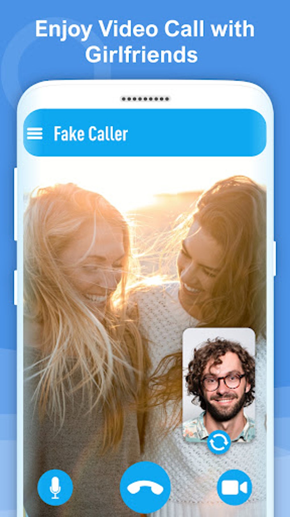 Android 용 Video Prank Call- Fake chat - 다운로드