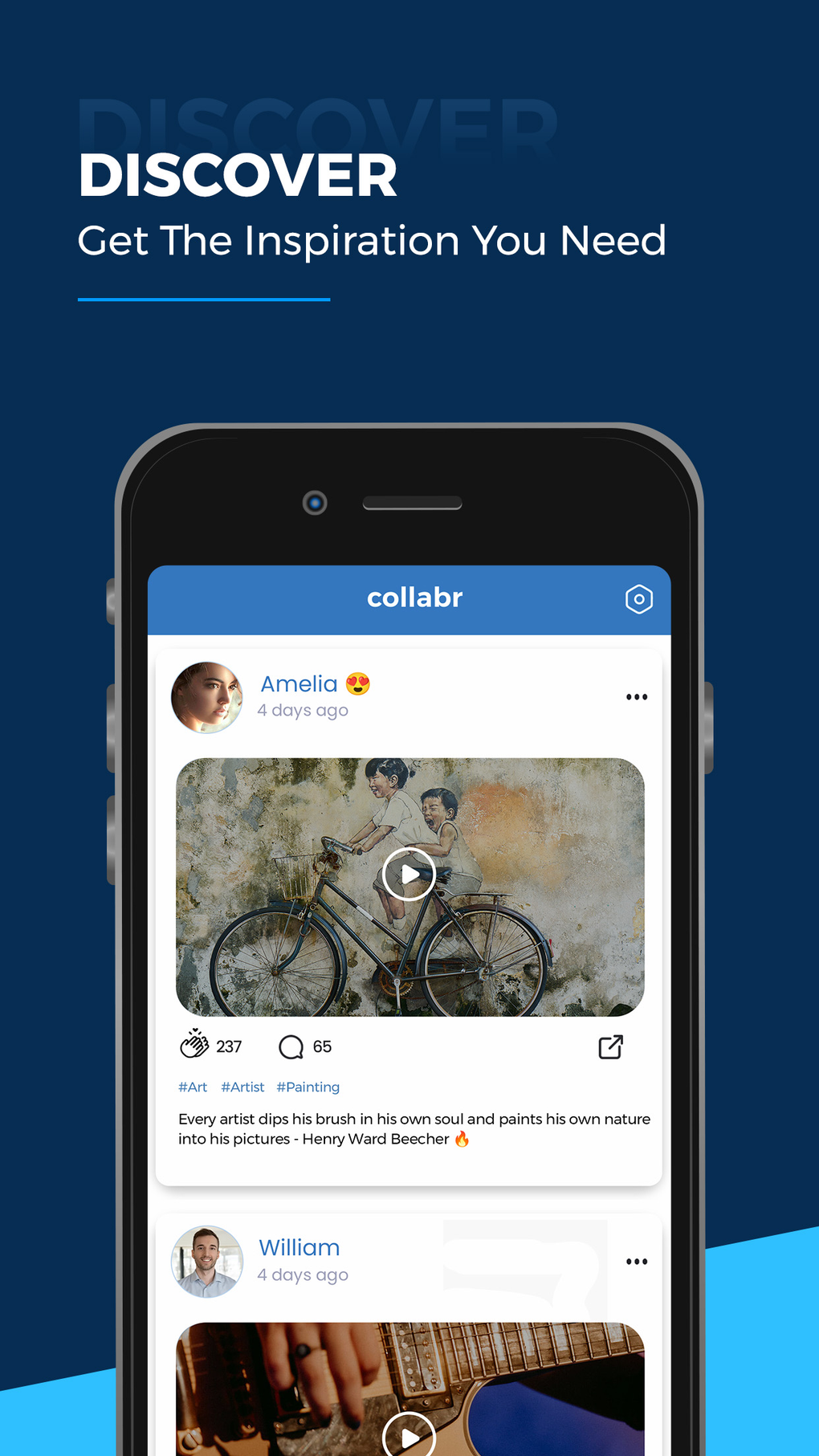 Collabr - The Creative Network para iPhone - Descargar