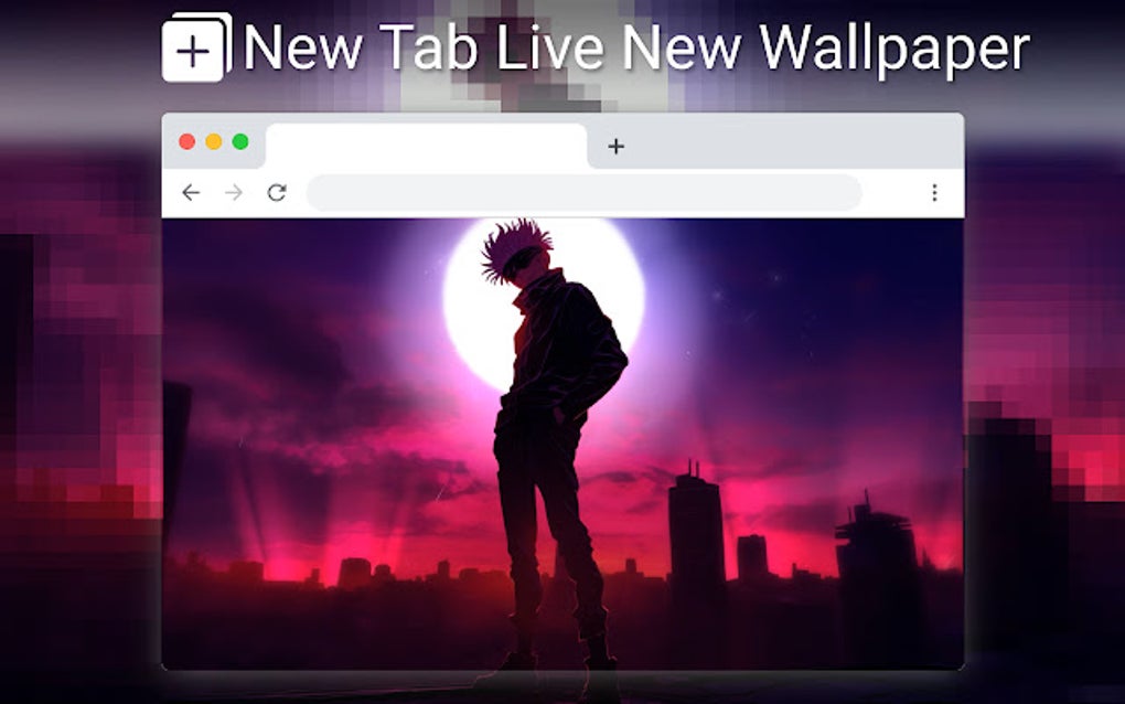 Gojo Moonlight Stars Jujutsu Kaisen Gameograf pour Google Chrome ...