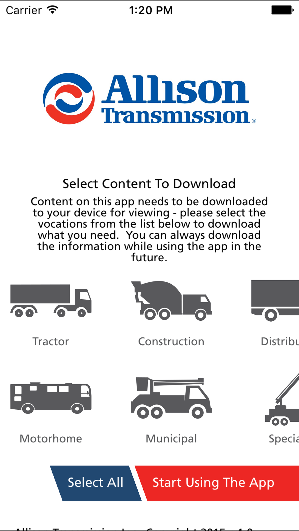 Allison Transmission Mobile for iPhone - Download