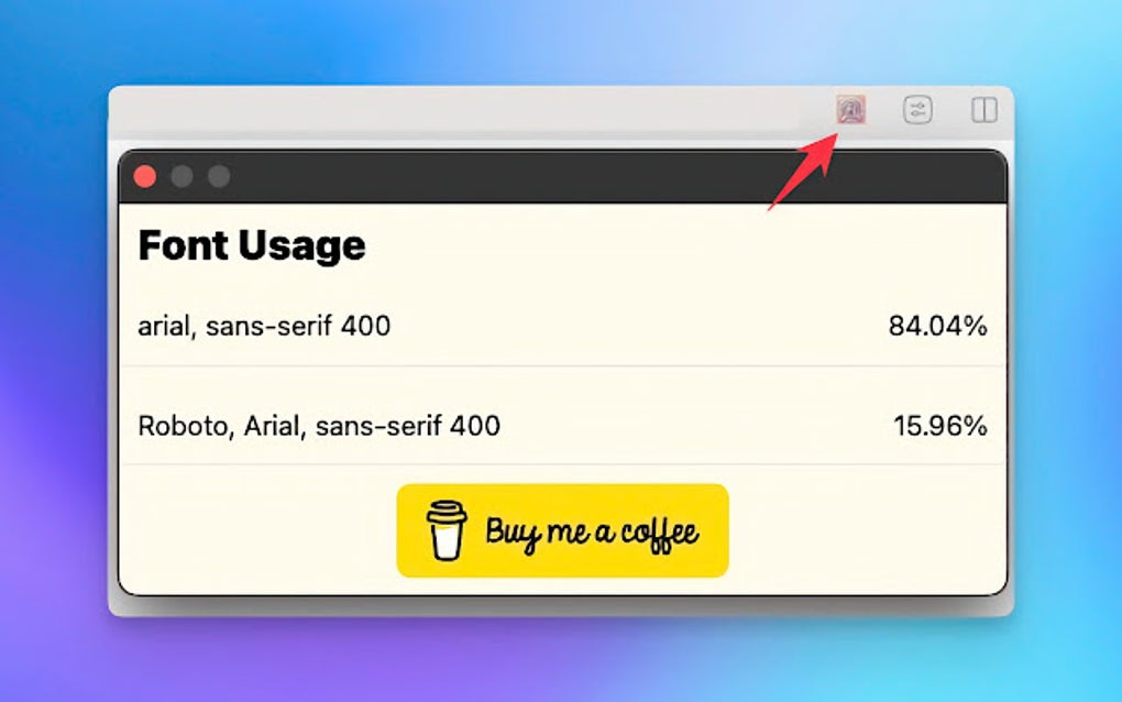 Font inspector สำหรับ Google Chrome - ส่วนขยาย ดาวน์โหลด
