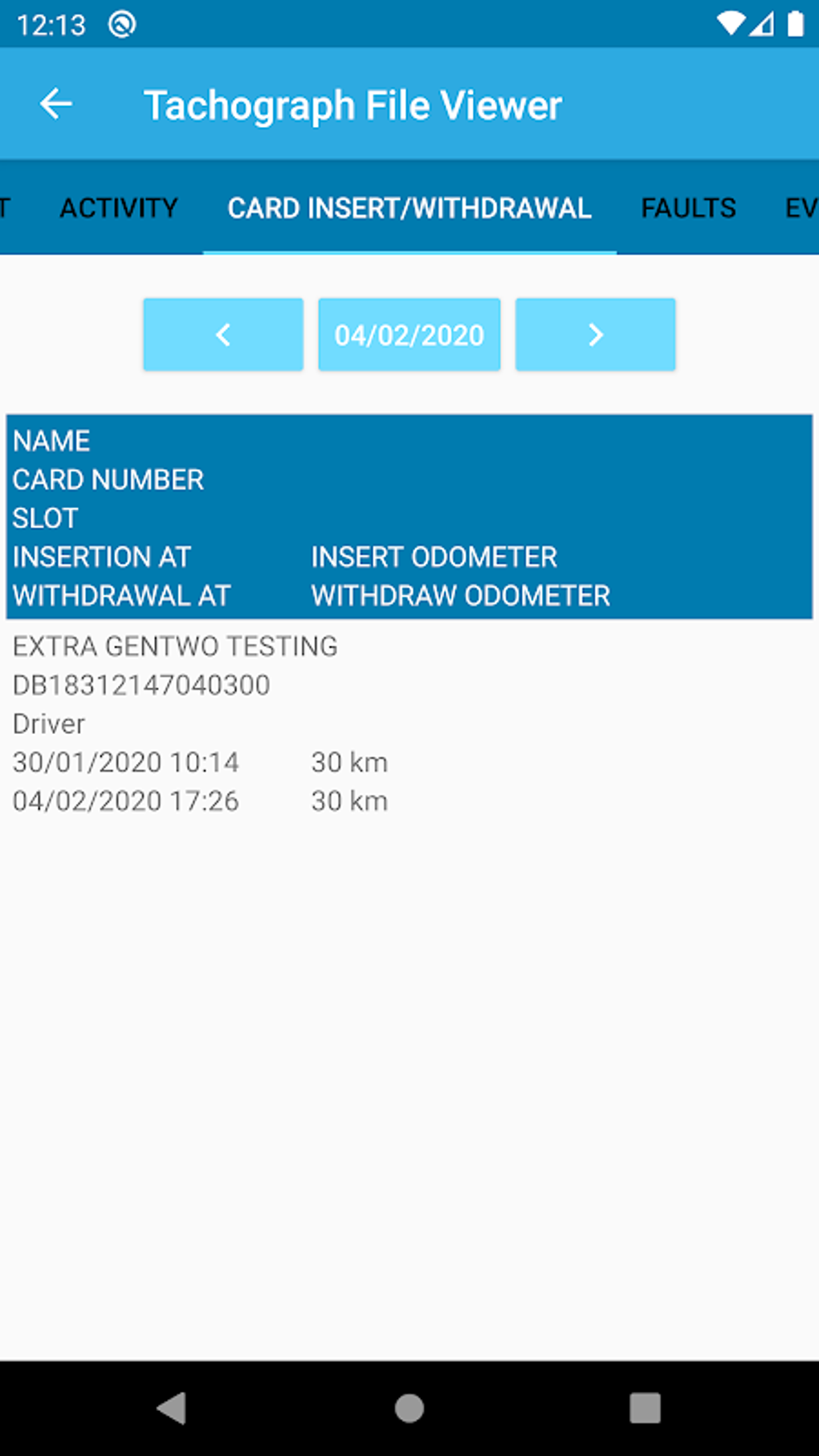 Tachograph File Viewer APK for Android - Download