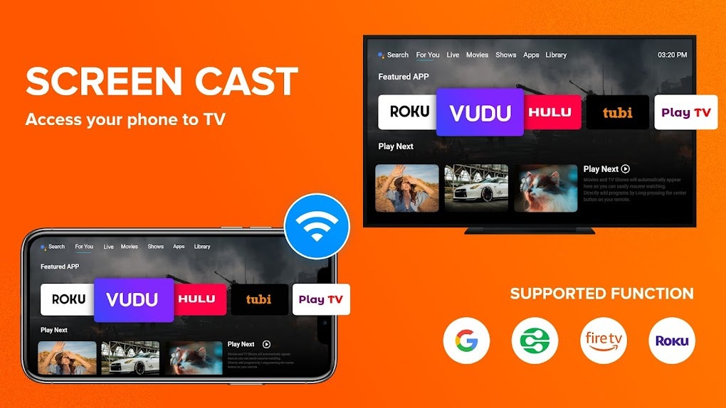 Android için Cast to TV Miracast ScreenCast - İndir