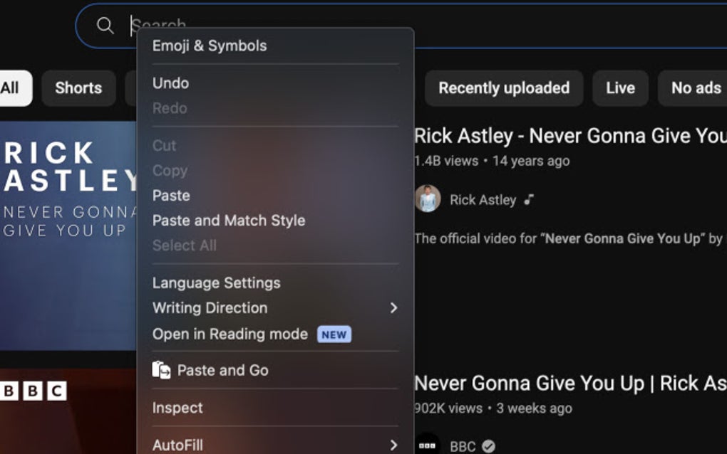 Paste and Go for Google Chrome - Extension Download