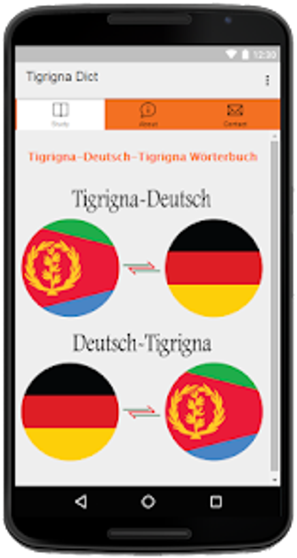 Tigrinya German Dictionary Android Tigrinya German Dictionary Android