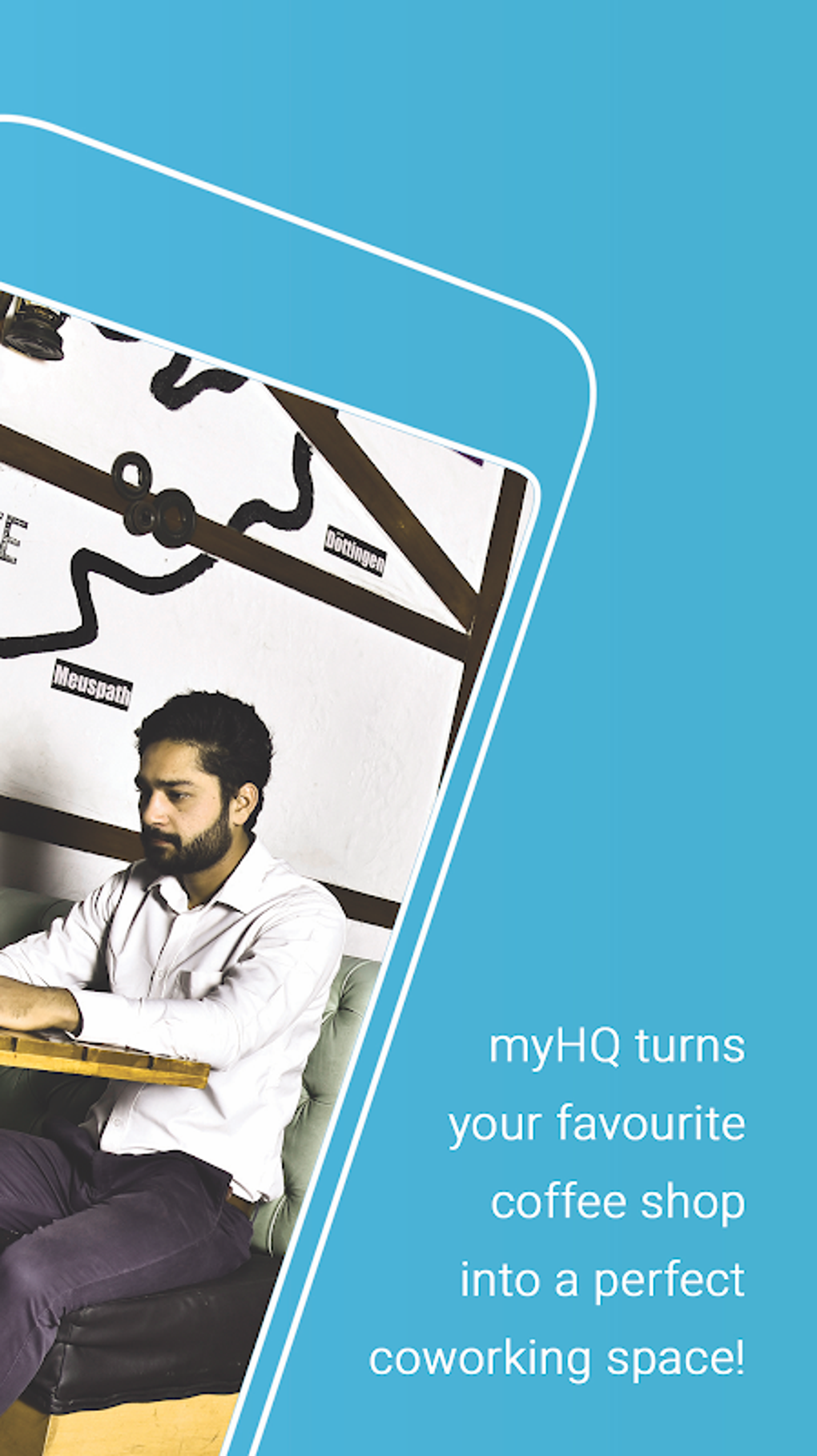 myHQ - Coworking Spaces and Work Cafes for Android - Download