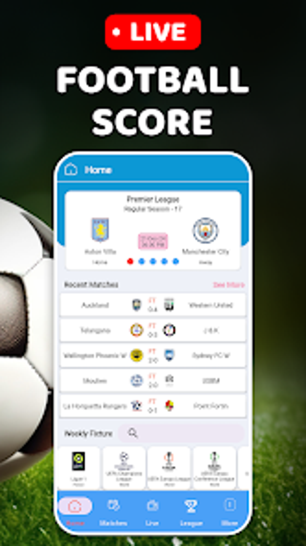 Live Football TV HD Streaming pour Android - Télécharger