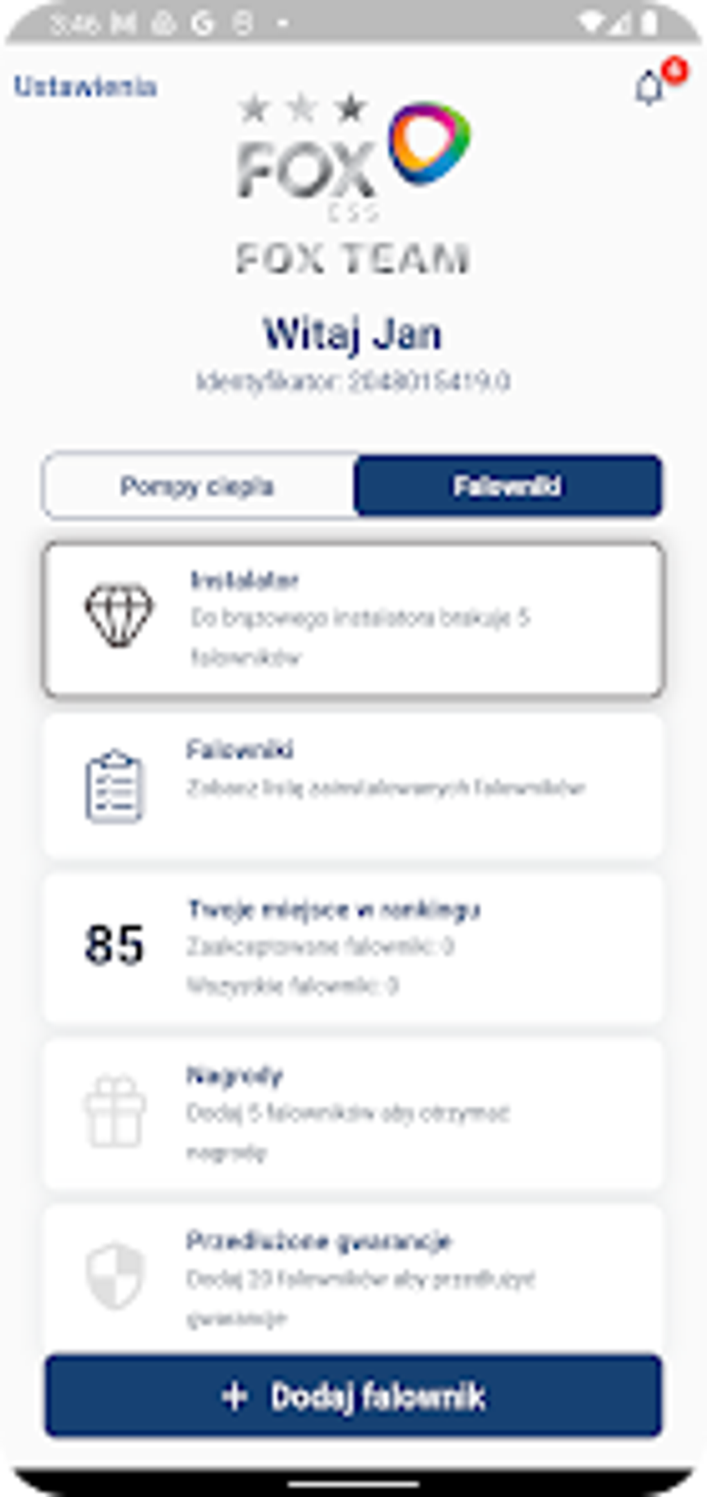 FOX TEAM per Android - Download