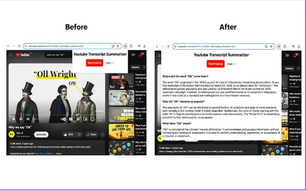 Youtube Summarizer para Google Chrome - Extensión Descargar