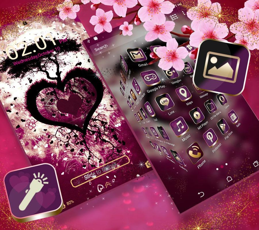 Heart Tree Launcher Theme APK for Android - Download