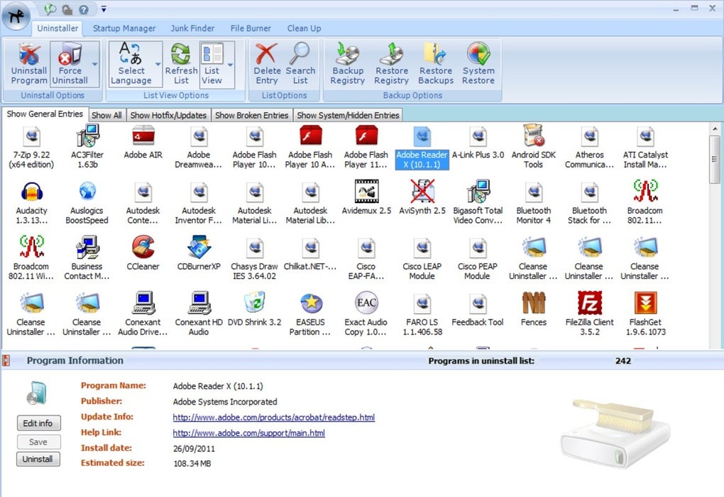 Cleanse Uninstaller - Descargar