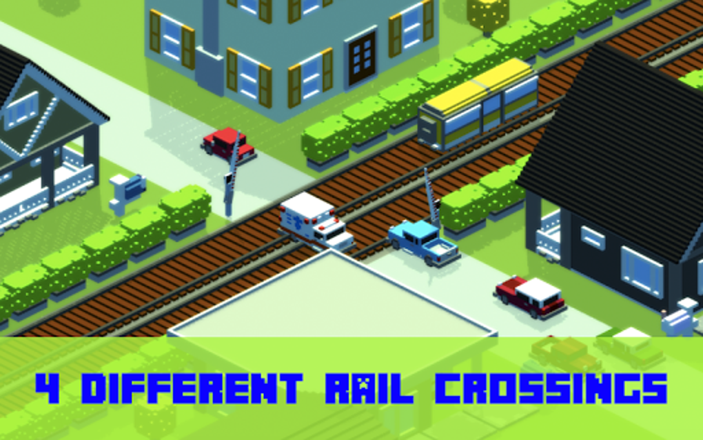 Railroad crossing - Train crash mania APK para Android - Descargar