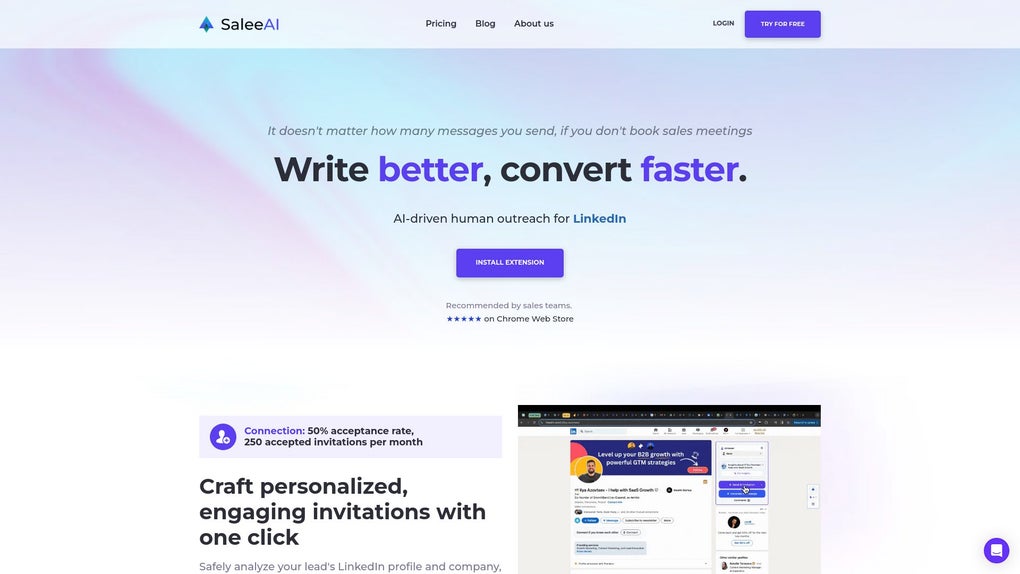 Salee for AI Writing assistant: review, features & use cases