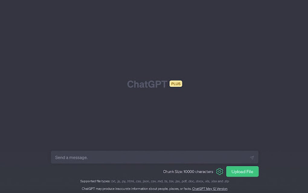 ChatGPT File Uploader Extended para Google Chrome - Extensión Descargar