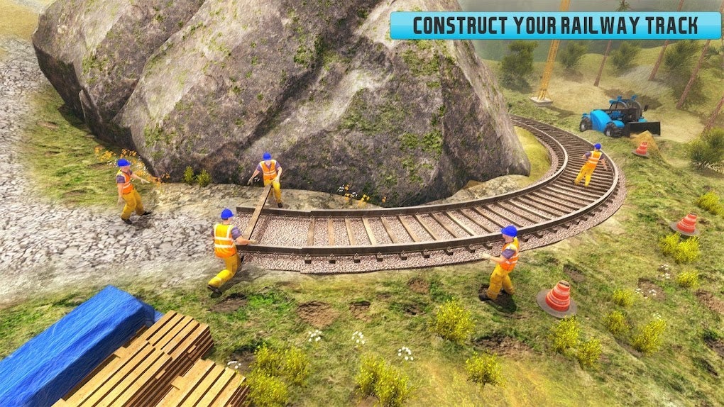 Train Track Construction Sim: Railroad Builder APK per Android - Download