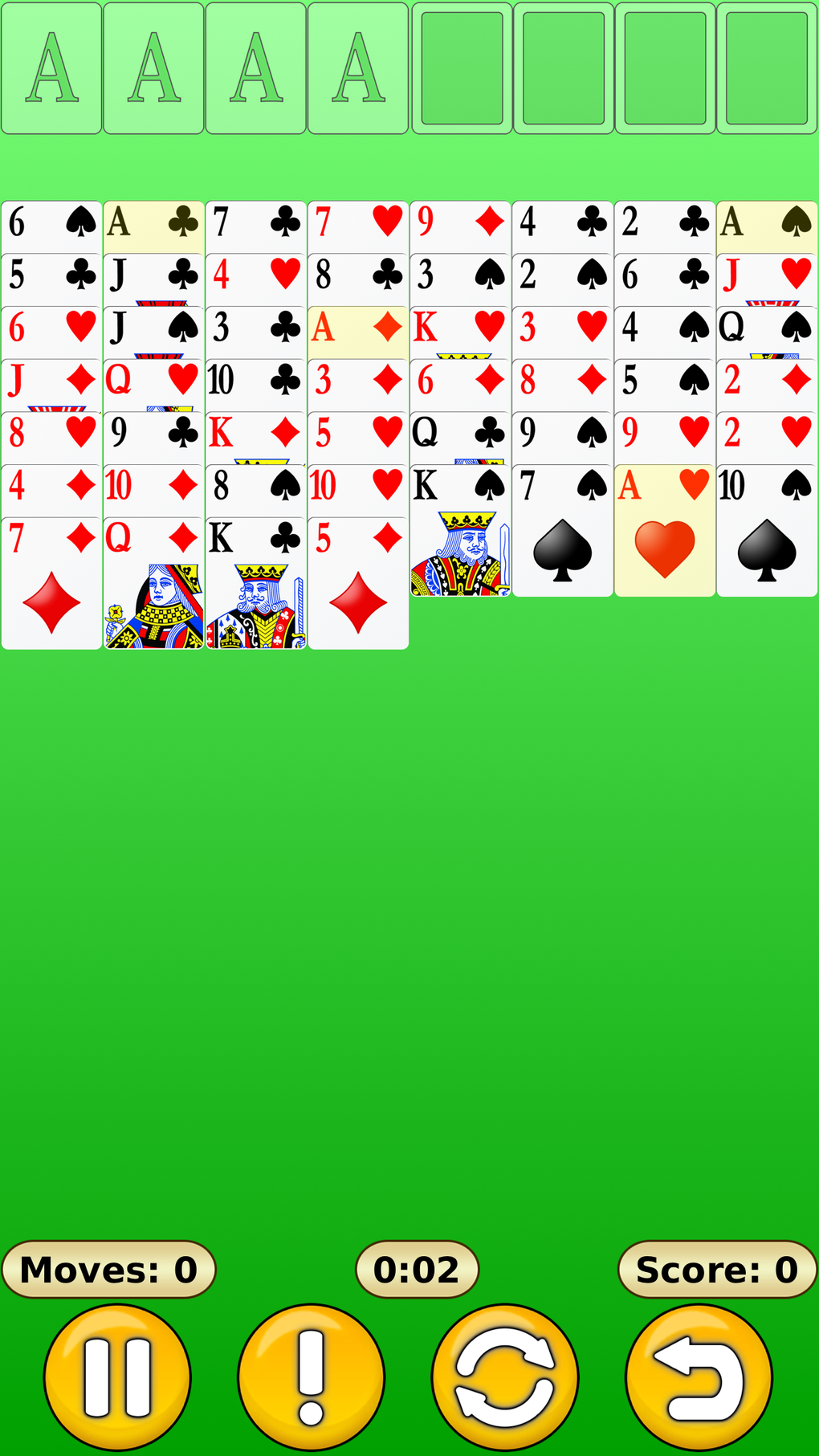 FreeCell Solitaire Card Game für iPhone - Download