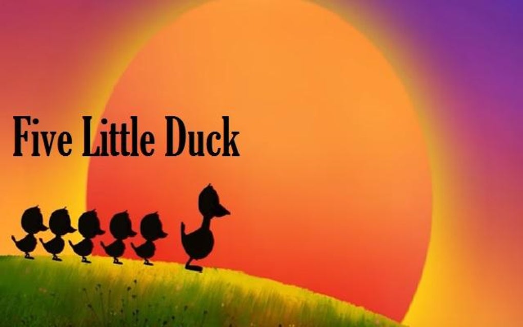 Five Little Ducks Kids Poem APK для Android — Скачать
