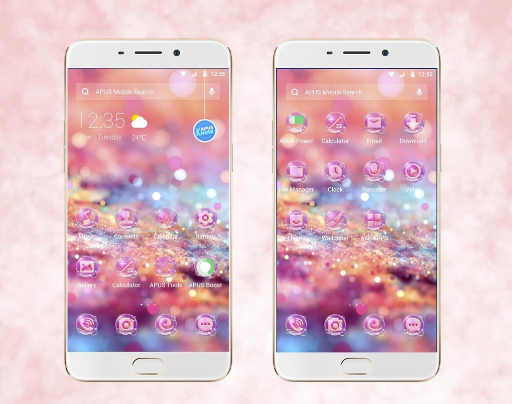 Pink Love Sweet theme & HD wallpapers para Android - Descargar