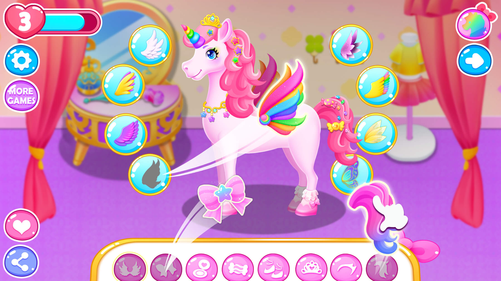 My Colorful Unicorn Care for iPhone - Download