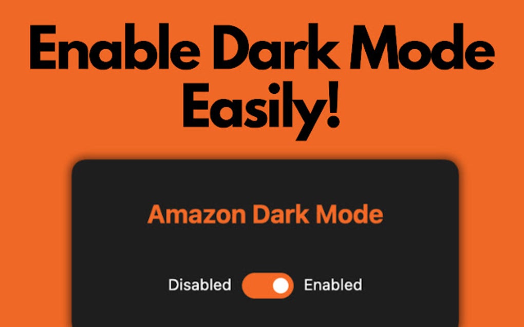 Amazon Dark Mode para Google Chrome - Extensión Descargar