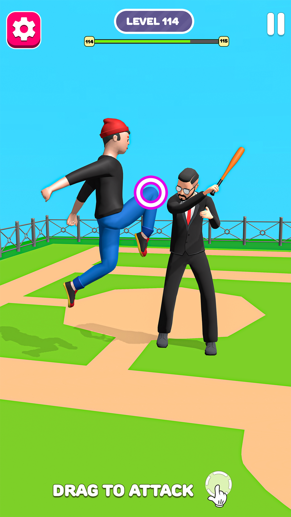 Slow Moo Hero : Running Game para iPhone - Descargar