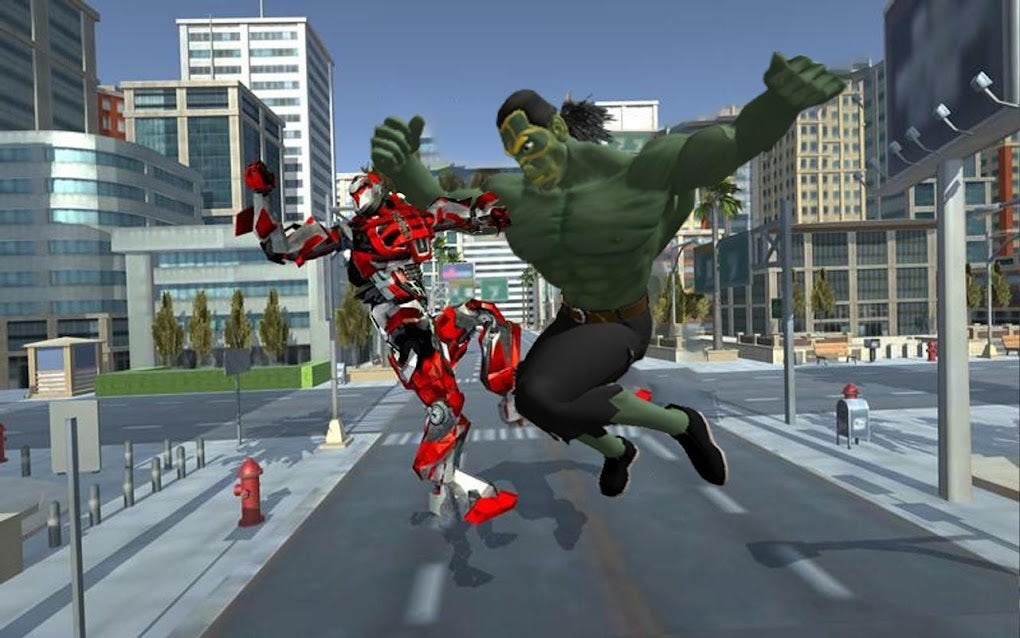Incredible Monster VS Robot City Rescue Mission APK for Android - Download
