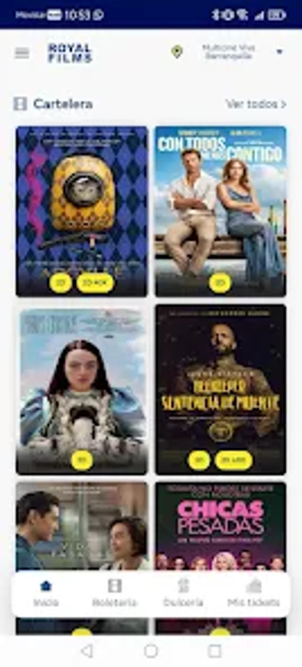 Cinemas Royal Films para Android - Descargar