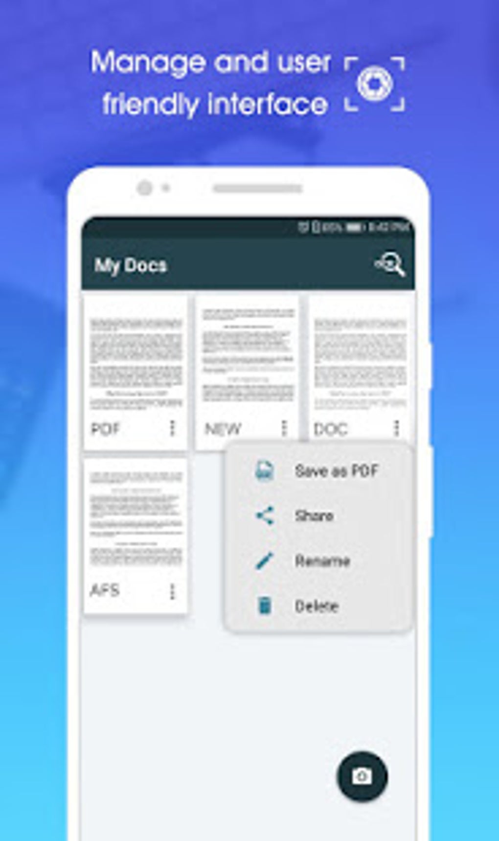 Fast Scan: Free Document Scanner HD PDF Scanning para Android - Descargar