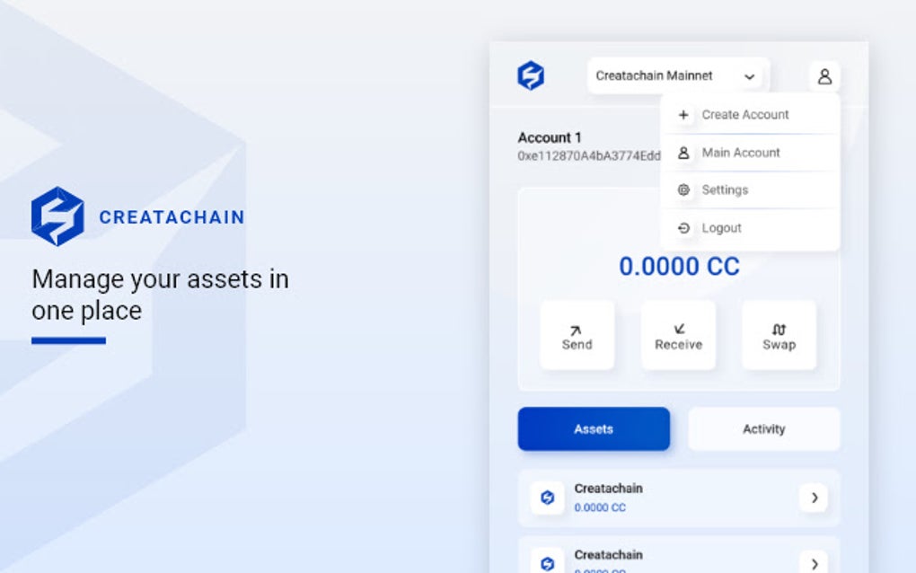 Creata Chain for Google Chrome - Extension Download