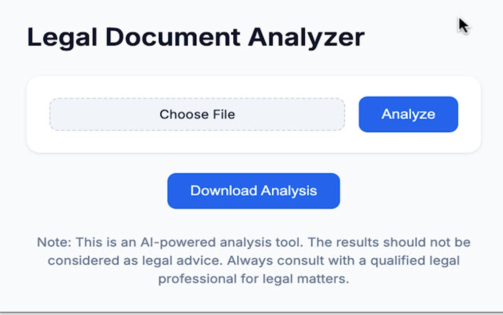 Legal Document Analyzer for Google Chrome - Extension Download