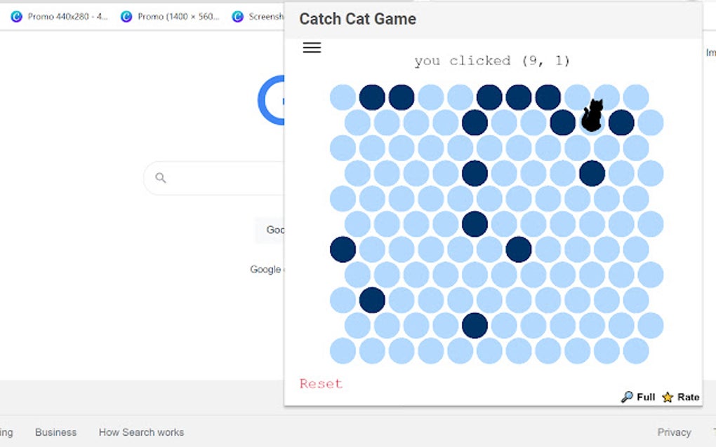 Catch Cat Game for Google Chrome - Extension Download