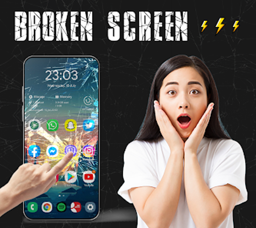Broken Screen Wallpaper Prank para Android - Descargar