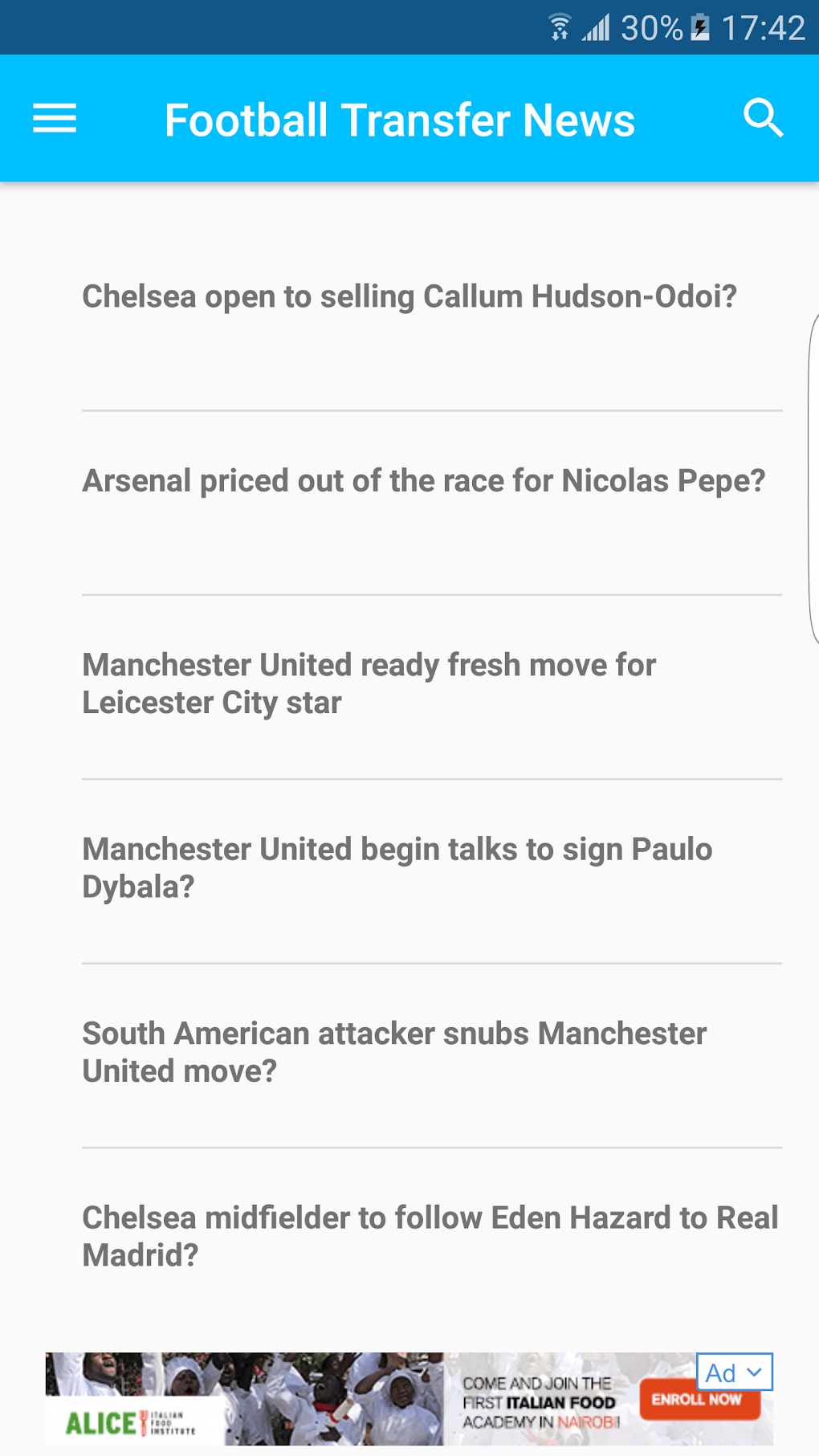 Football Transfer News APK for Android - Download