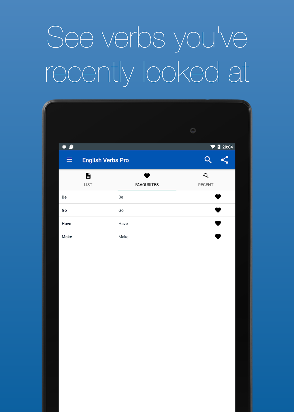 English Verb Conjugator for Android - Download
