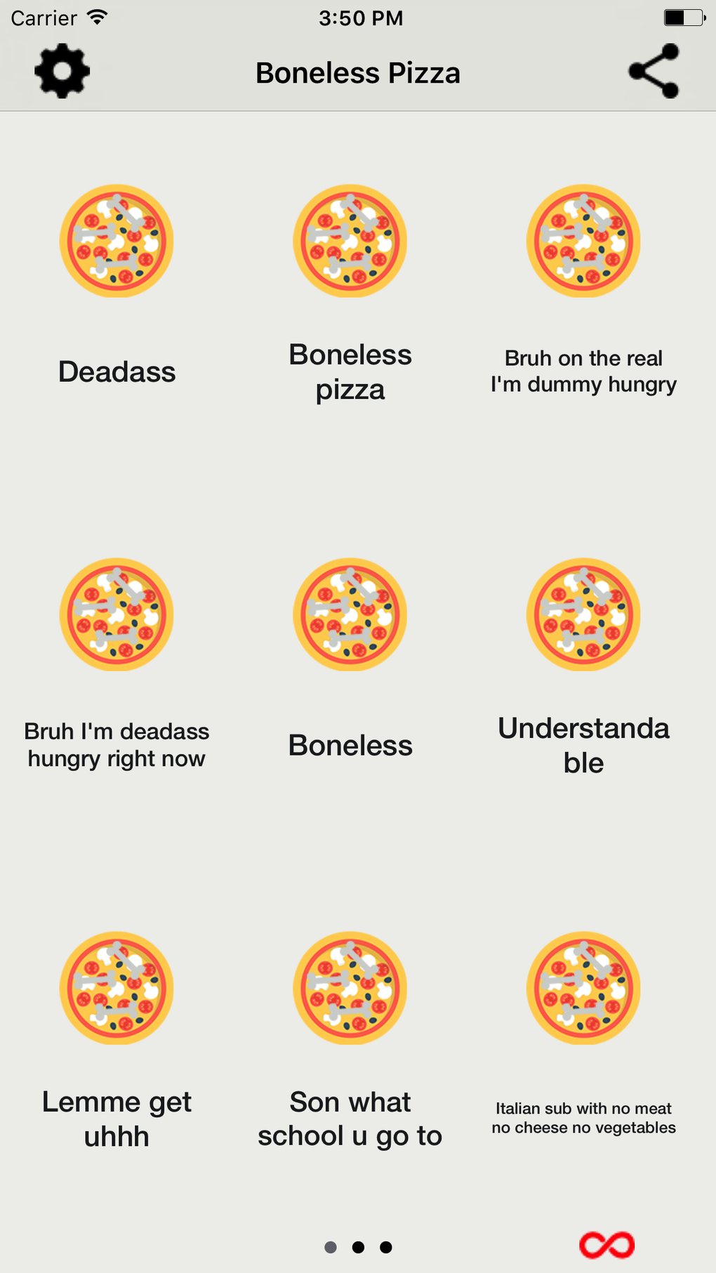 Boneless Pizza Soundboard - Meme Sounds para iPhone - Download