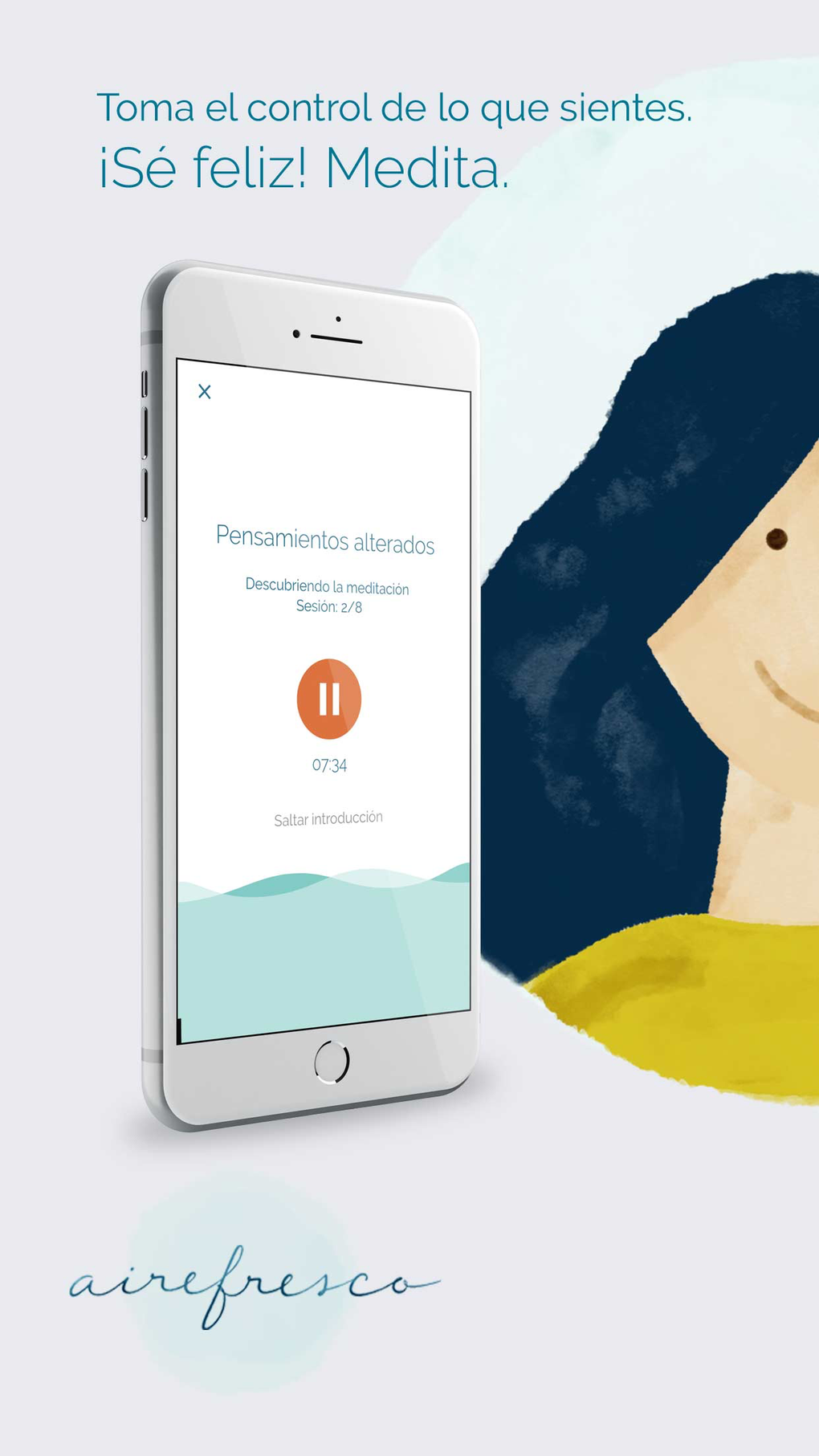 Aire Fresco Meditación Guiada para iPhone - Descargar