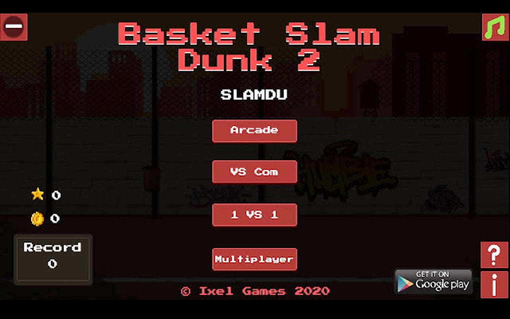 Basket Slam Dunk 2 Game for Google Chrome - Extension Download