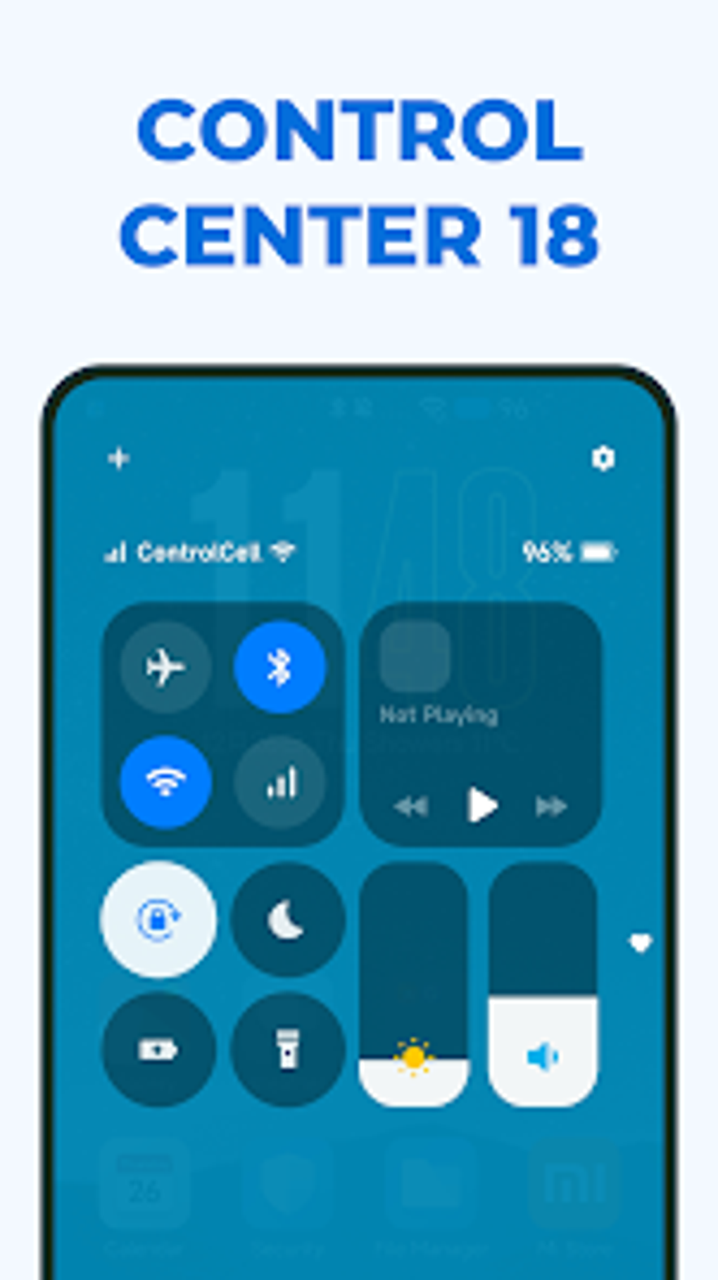 Control Center 18: like iOS 18 per Android - Download