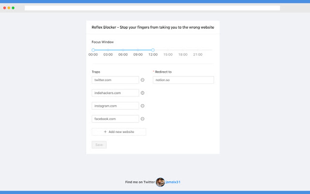 Reflex Blocker Google Chrome 용 - 확장 프로그램 다운로드