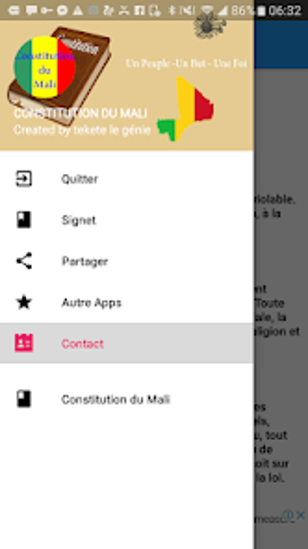 Android için Les codes du Mali - İndir