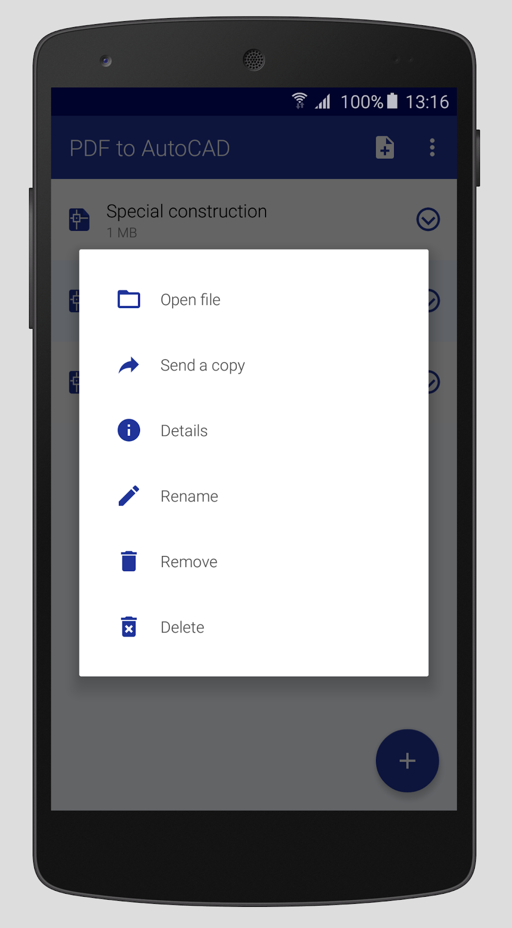 PDF to AutoCAD for Android - Download