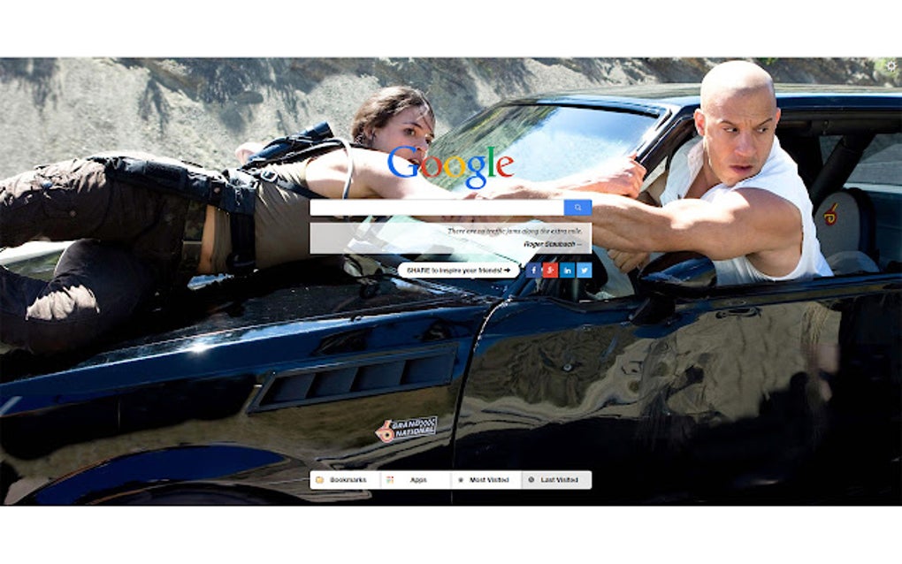 Vin Diesel New Tab for Google Chrome - Extension Download