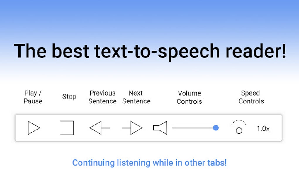 Reedr — Text-to-speech Google Chrome 용 - 확장 프로그램 다운로드