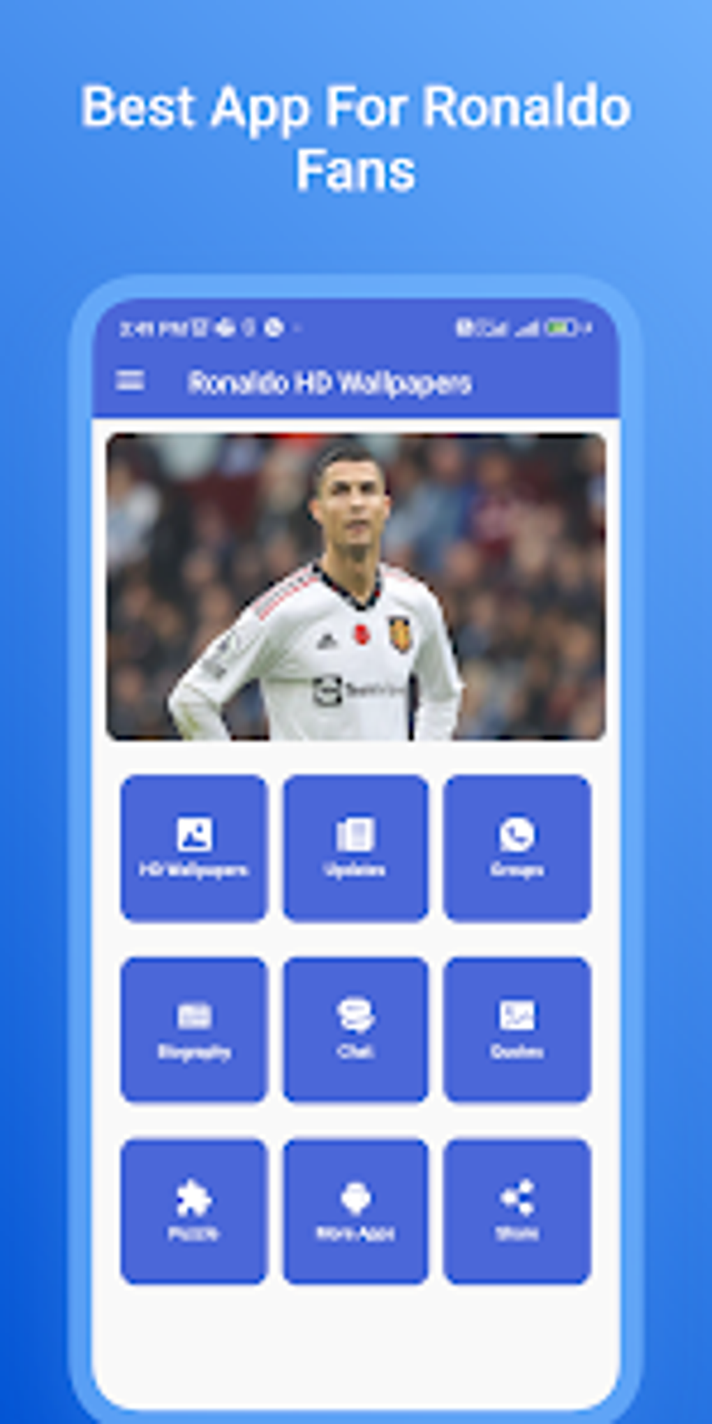 Ronaldo HD Wallpapers per Android - Download