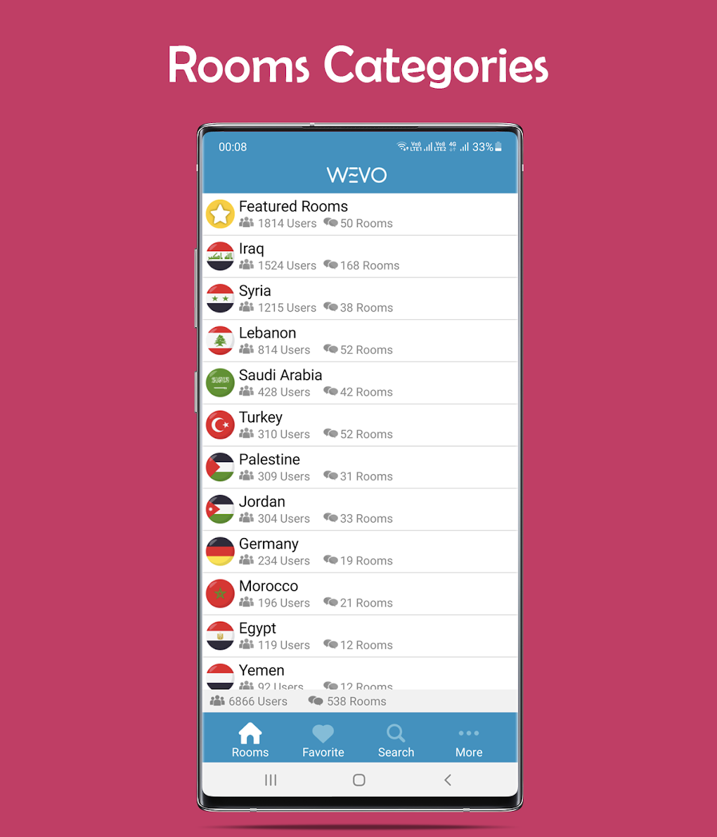 ويفو - دردشة صوتية - Wevo APK for Android - Download