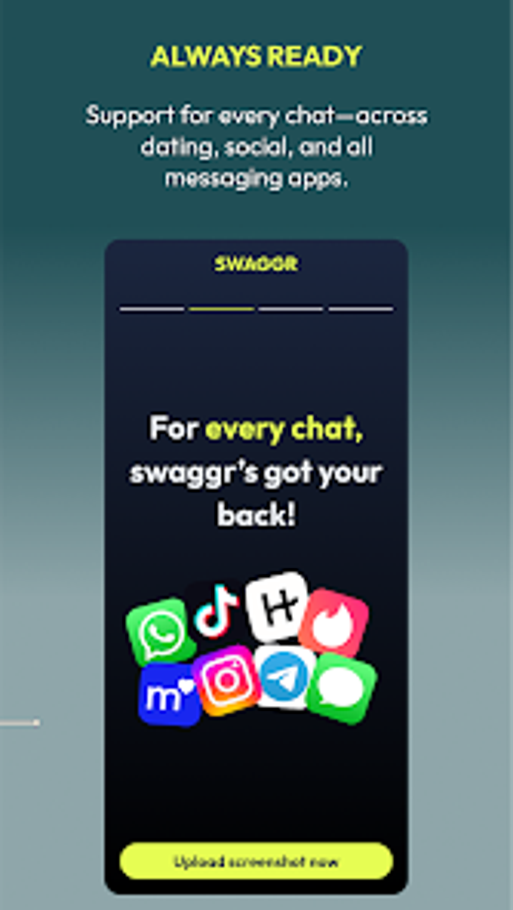 Swaggr AI Dating Coach per Android - Download