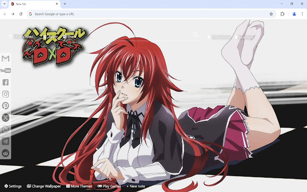 High School DxD Wallpaper Google Chrome 용 - 확장 프로그램 다운로드