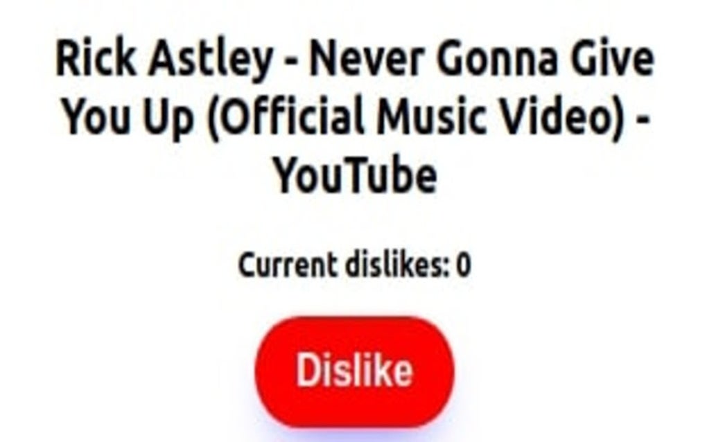 YT Dislike Extension for Google Chrome - Extension Download